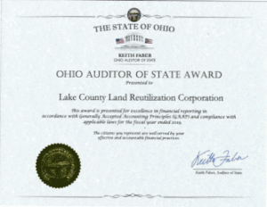 2017_2018_auditor_cert - Lake County Land Bank